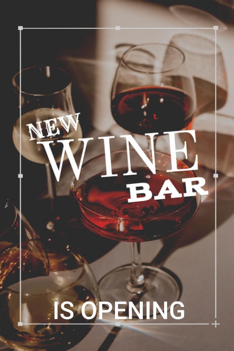 WINE BAR POSTER TEMPLATE | PosterMyWall