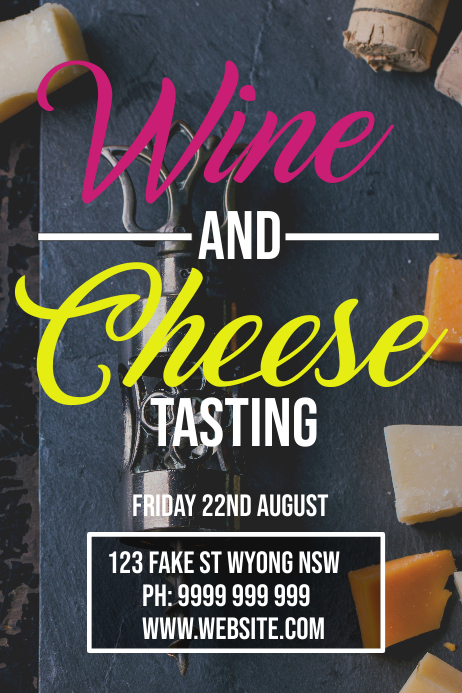 Wine Tasting Template | PosterMyWall