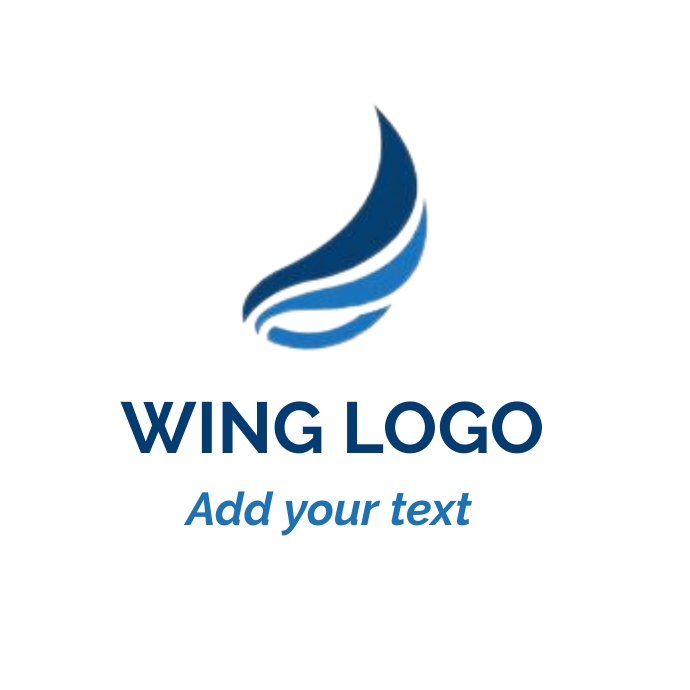 wing logo Template | PosterMyWall