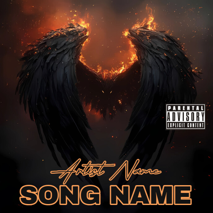 Wings Album Cover Template | PosterMyWall