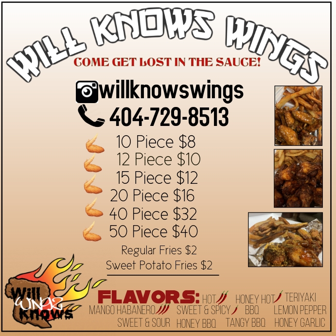 Wings flyer Template | PosterMyWall