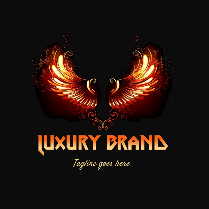 Wings logo, fire wings logo, fire wings, red Template | PosterMyWall