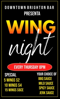 230+ chicken wings template Customizable Design Templates | PosterMyWall