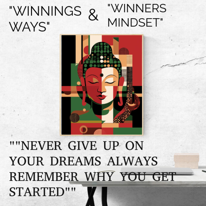 Copy of Wining quote Motivation | PosterMyWall