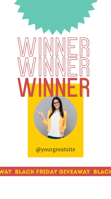 Winner Template | PosterMyWall