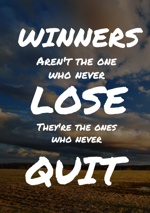 Winner Template | PosterMyWall