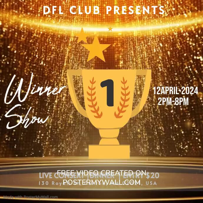 Copy of Winner flyer , Winner Show flyer , | PosterMyWall
