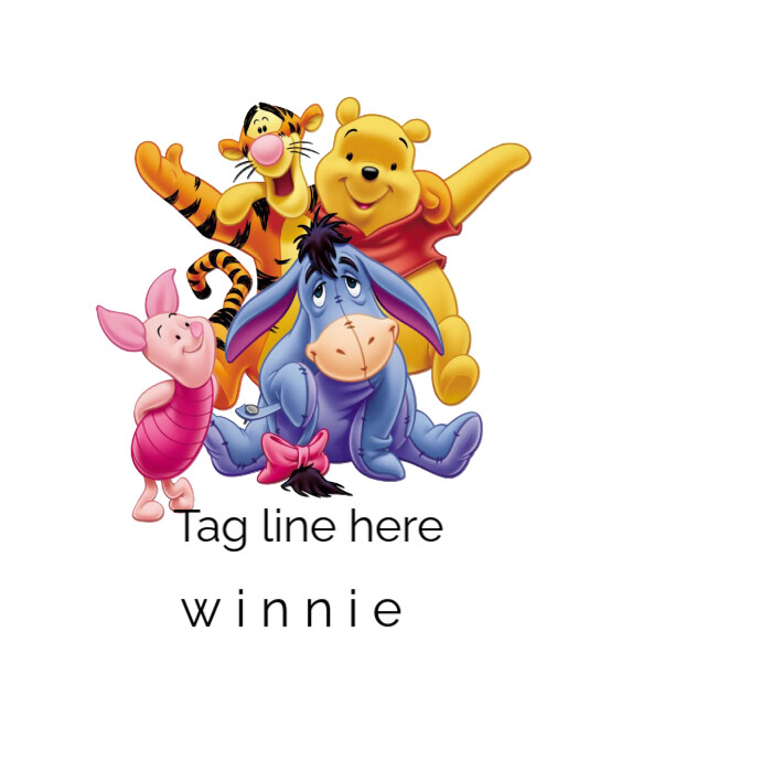 Winnie Template | PosterMyWall