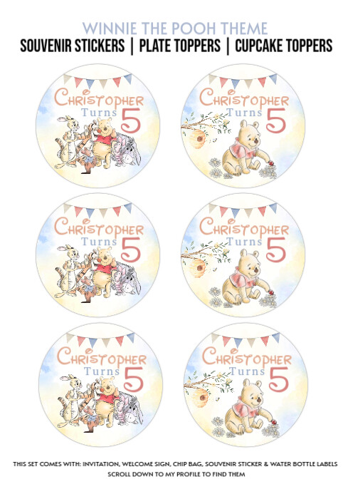 Winnie the pooh Template | PosterMyWall