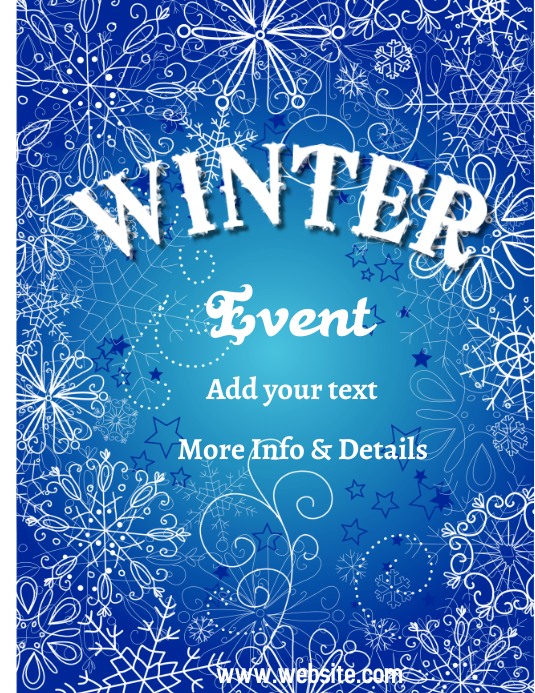 winter, event Template | PosterMyWall