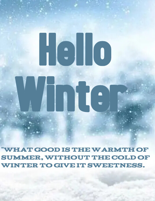 Copy of Winter, Instagram post, template | PosterMyWall
