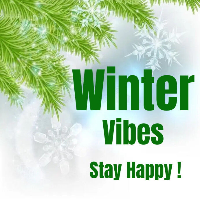 Winter, Instagram post, template | PosterMyWall