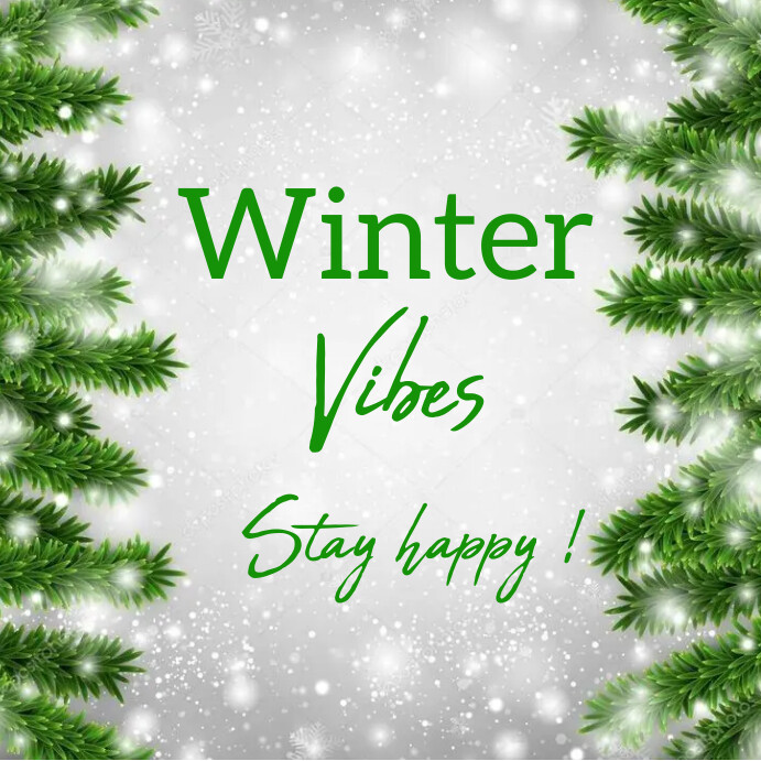 Winter, Instagram post, template | PosterMyWall