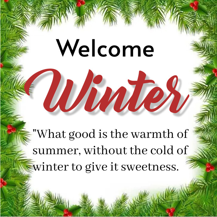 Winter,Instagram post ,template | PosterMyWall