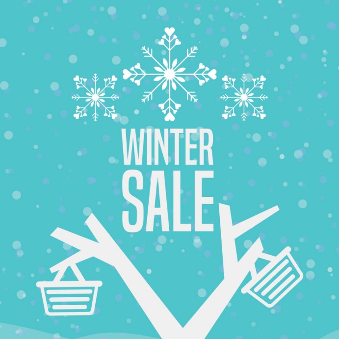 Winter Big Sale Best Template Design | PosterMyWall