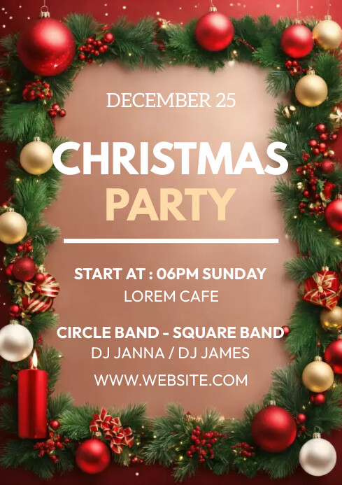 Winter Celebration Template | PosterMyWall