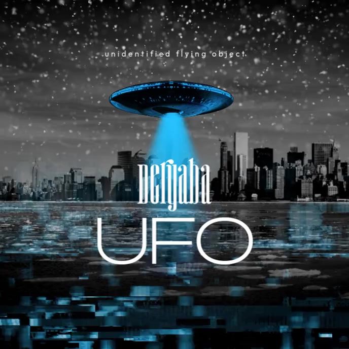 Winter City unidentified flying object UFO Video Album Cover Snow ...