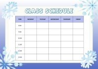 4,250+ winter schedule Customizable Design Templates | PosterMyWall