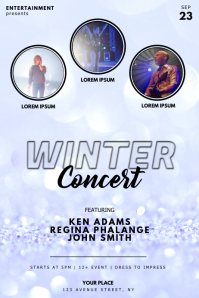 Winter Event Flyer Template | PosterMyWall