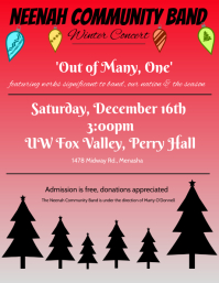 Winter Concert Flyer Template | PosterMyWall