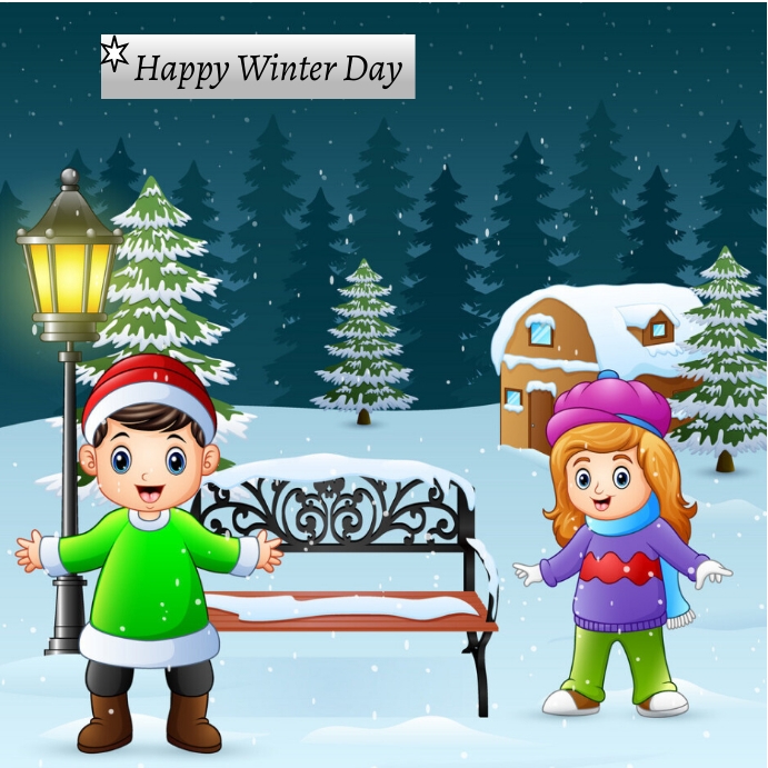 winter day template design | PosterMyWall