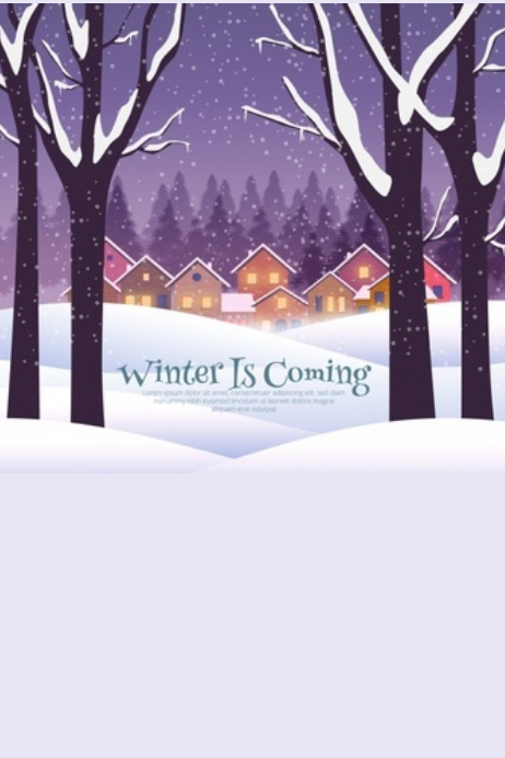 Copy of winter day template design | PosterMyWall