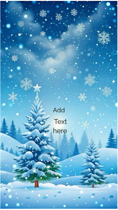 Winter design background Template | PosterMyWall