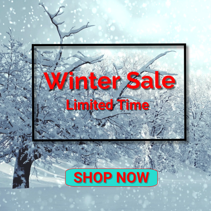 Winter Template | PosterMyWall