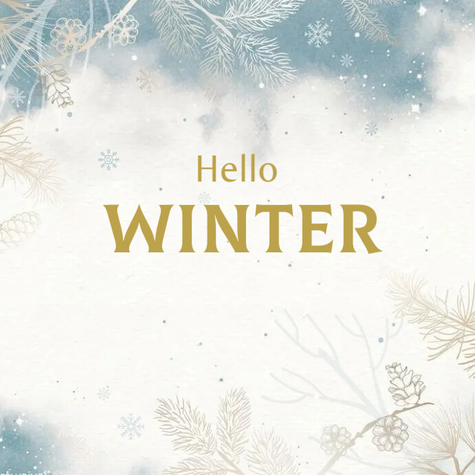 Winter Template | PosterMyWall