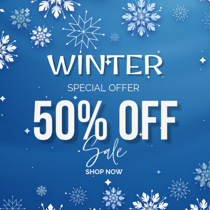 Winter Template | PosterMyWall