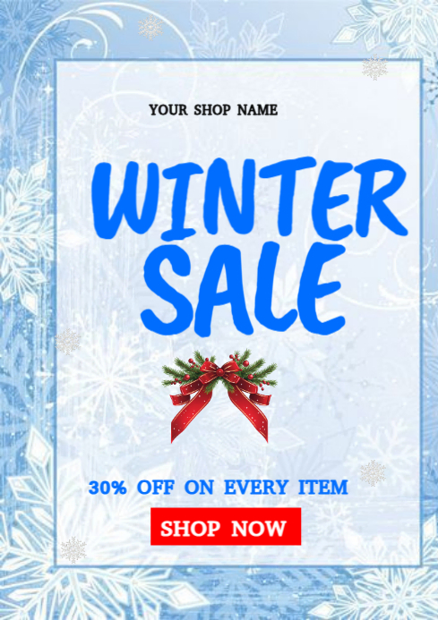 winter Template | PosterMyWall
