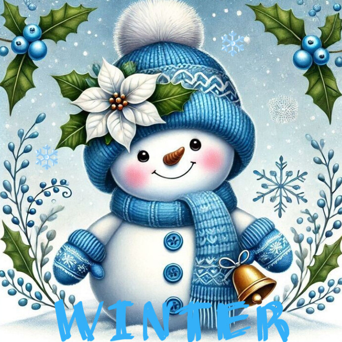 Winter design Template | PosterMyWall