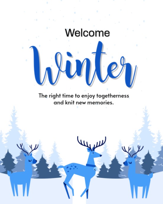 Winter Template | PosterMyWall