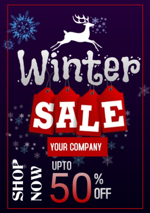 Winter Template | PosterMyWall