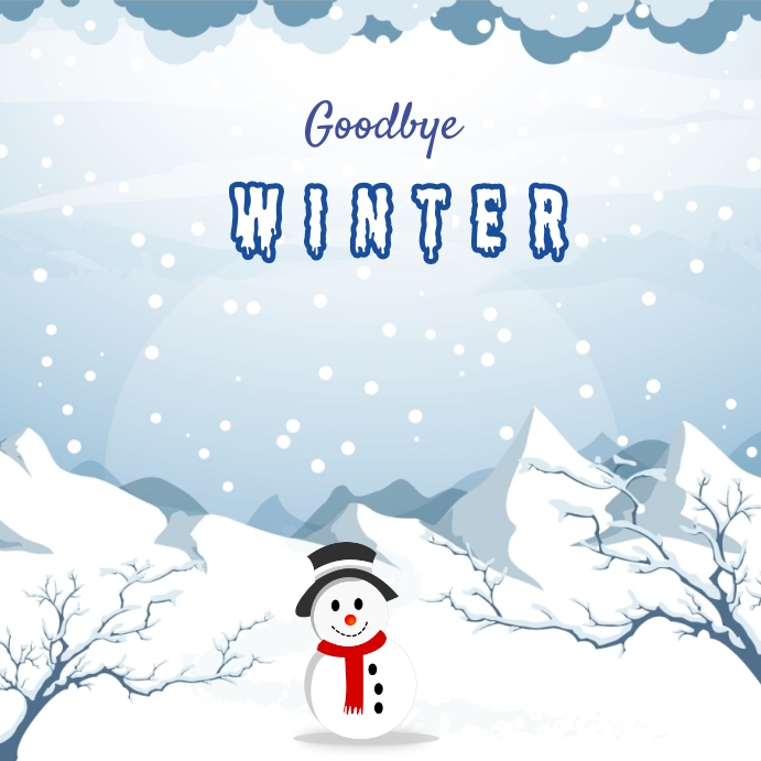 Winter Template | PosterMyWall