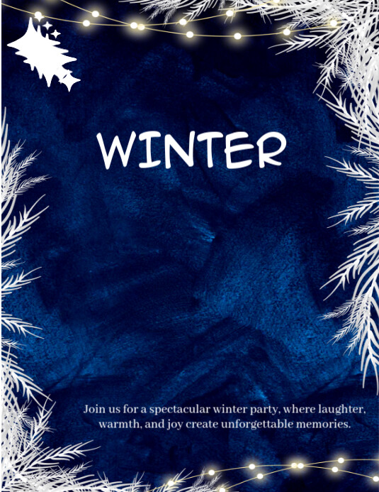 Copy of Winter | PosterMyWall