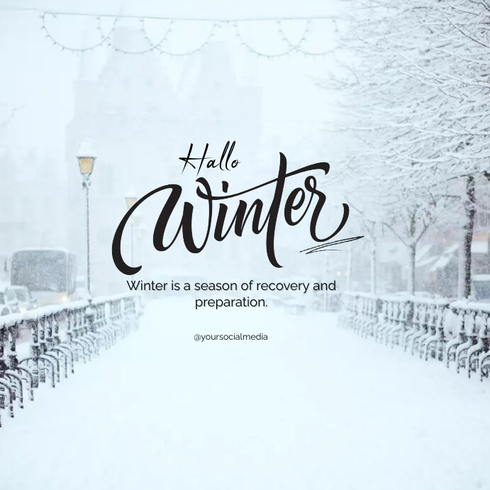 winter Template | PosterMyWall