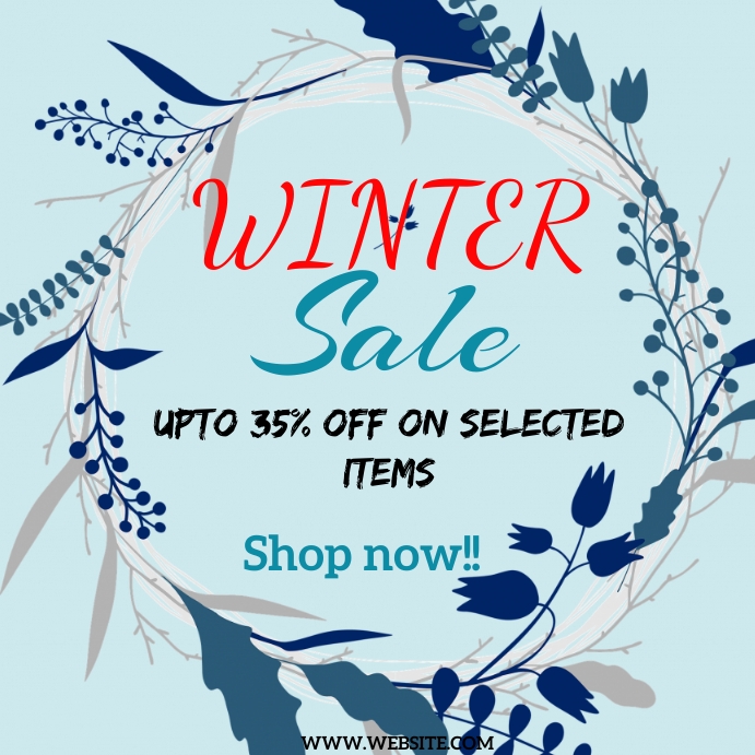 winter Template | PosterMyWall