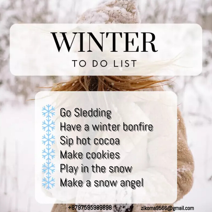 winter Template | PosterMyWall