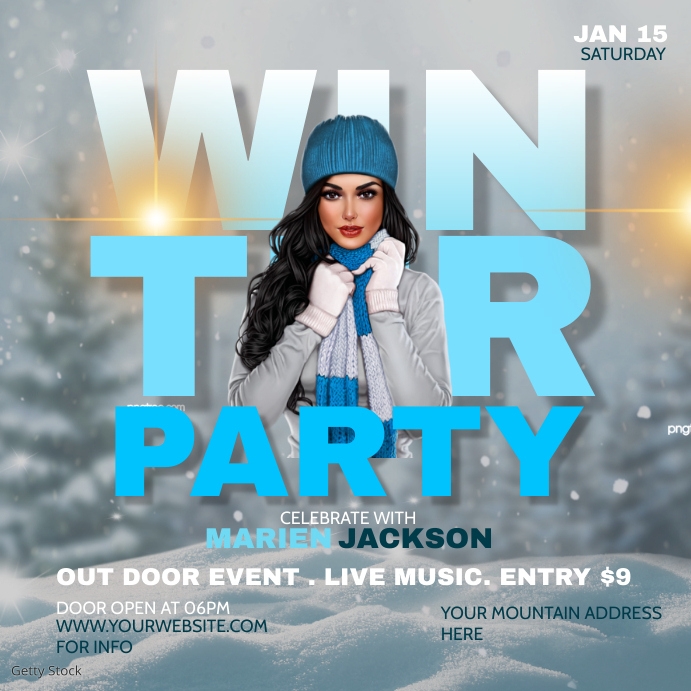 Winter Template | PosterMyWall