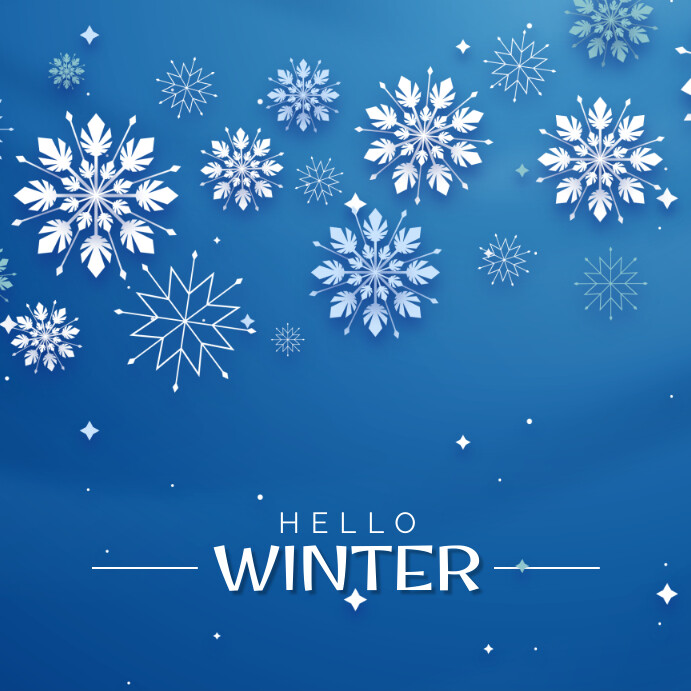 Winter Template | PosterMyWall