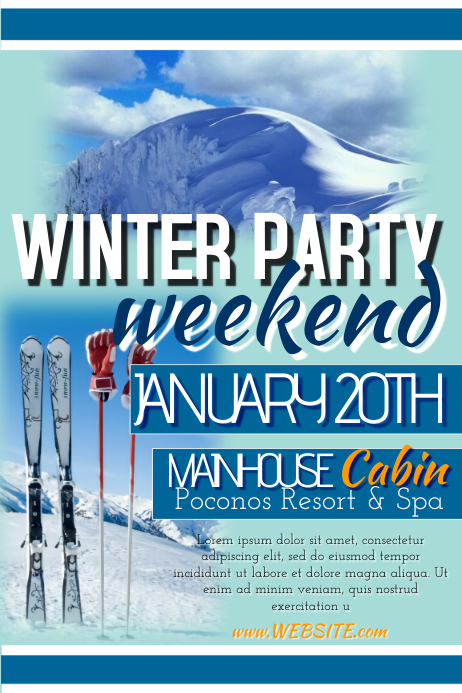 Winter Event Template | PosterMyWall