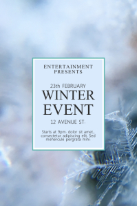 Customizable Design Templates for Winter Event Template | PosterMyWall