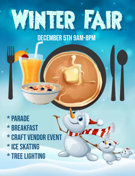 Winter Fair Template | PosterMyWall