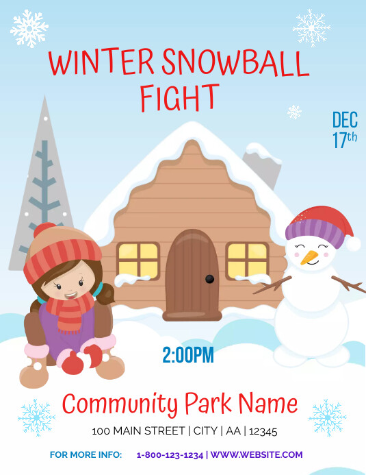 Copy of Winter Fair | PosterMyWall