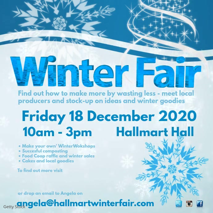 Winter Fair Video Post Template | PosterMyWall
