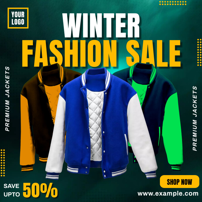 Copy of Winter Fashion Sale Instagram Post | PosterMyWall