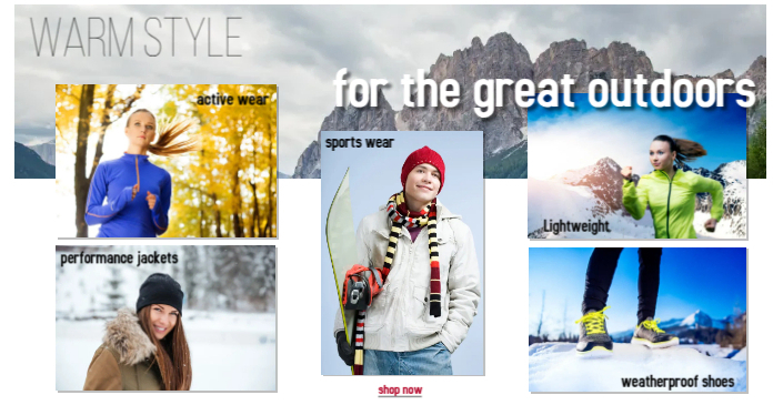 Copy of winter fashion/style/weatherproof/store ad | PosterMyWall