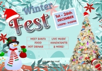 Winter Festival poster template | PosterMyWall