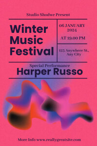 Winter Festival Poster Template | PosterMyWall